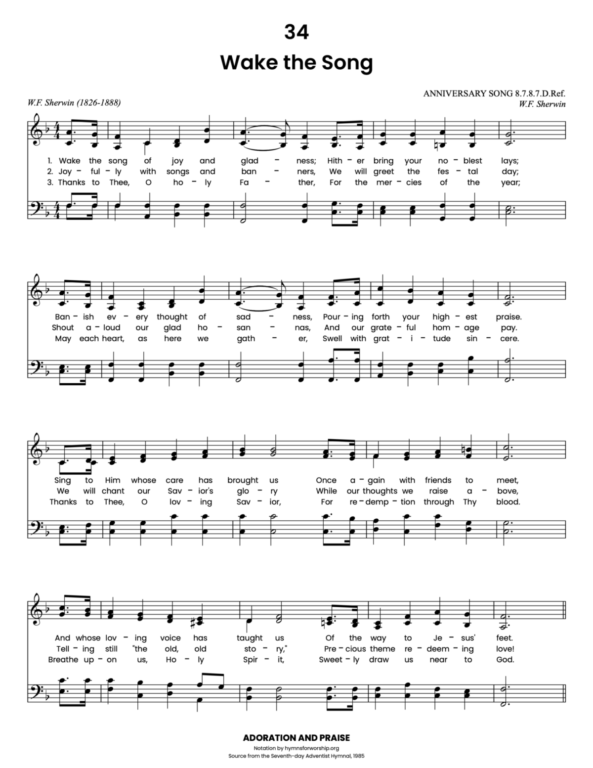 SDAH 034: Wake the Song - Hymns for Worship